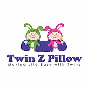 Twin Z Pillow Green, The Only 6 in 1 Twin Pillow for Breastfeeding, Bottlefeeding, Tummy Time and Support, A Must Have for Twins