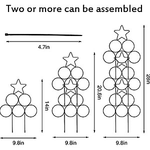 Metal Plants Climbing Trellis Wrought Iron Bonsai Plant Support Holder for Indoor Outdoor Garden Rose Flower Vine Stand Metal Trellis Indoor