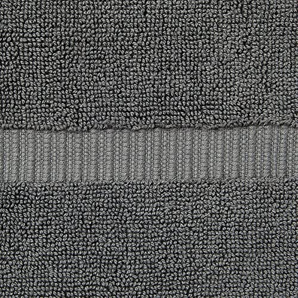 Juvale 2 Pack Letter B Monogrammed Hand Towels, Gray Cotton Hand Towels with Silver Embroidered Initial B for Wedding Gift, Bridal Shower, Baby Shower, Anniversary (16 x 30 Inches)