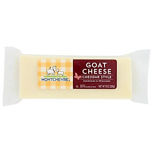 MONTCHEVRE Goat Cheddar, 8 OZ