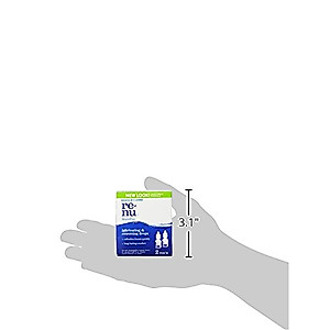 Bausch + Lomb ReNu MultiPlus Lubricating & Rewetting Drops, 0.27 Ounce Bottle Twinpack (Packaging May Vary)