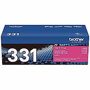 Brother Genuine TN331M Standard-yield Magenta Toner Cartridge