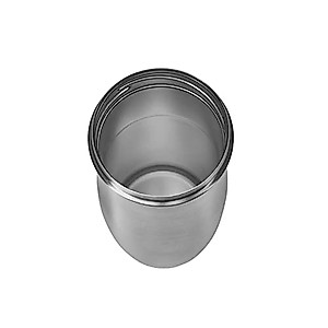 Contigo West Loop Autoseal Travel Mug, Stainless Steel Thermal Mug, Vacuum Flask, Leakproof Tumbler, Coffee Mug with BPA Easy-Clean Lid, 470 ml, Stainless Steel