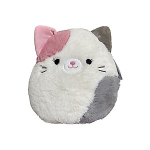 Squishmallows Official Kellytoy Squishy Soft Plush Toy Animal (12 Inch Fuzz-A-Mallows, Karina The Fuzzy Cat)