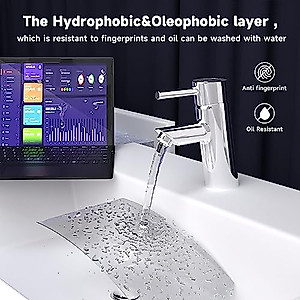 [2 Pack] Anti Blue Light Screen Protector for Microsoft Surface Pro 7+, Pro 7, Pro 6, Pro 5, Pro 4/3, Easy Installation, Scratch Resistant, Ultra HD, Anti Fingerprint, Anti Glare Screen Protector for 12.3 inch Surface Pro 7 Plus/7/6/5/4/3