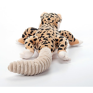 The Petting Zoo Leopard Gecko Stuffed Animal, Gifts for Kids, Wild Onez Zoo Animals, Leopard Gecko Plush Toy 24 inches
