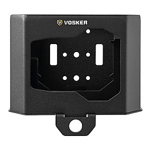VOSKER Metal Security Box for V150 Outdoor Security Camera - Protective Heavy Duty Steel Case, Weather & Animal Resistant, Easy Accessible Panel