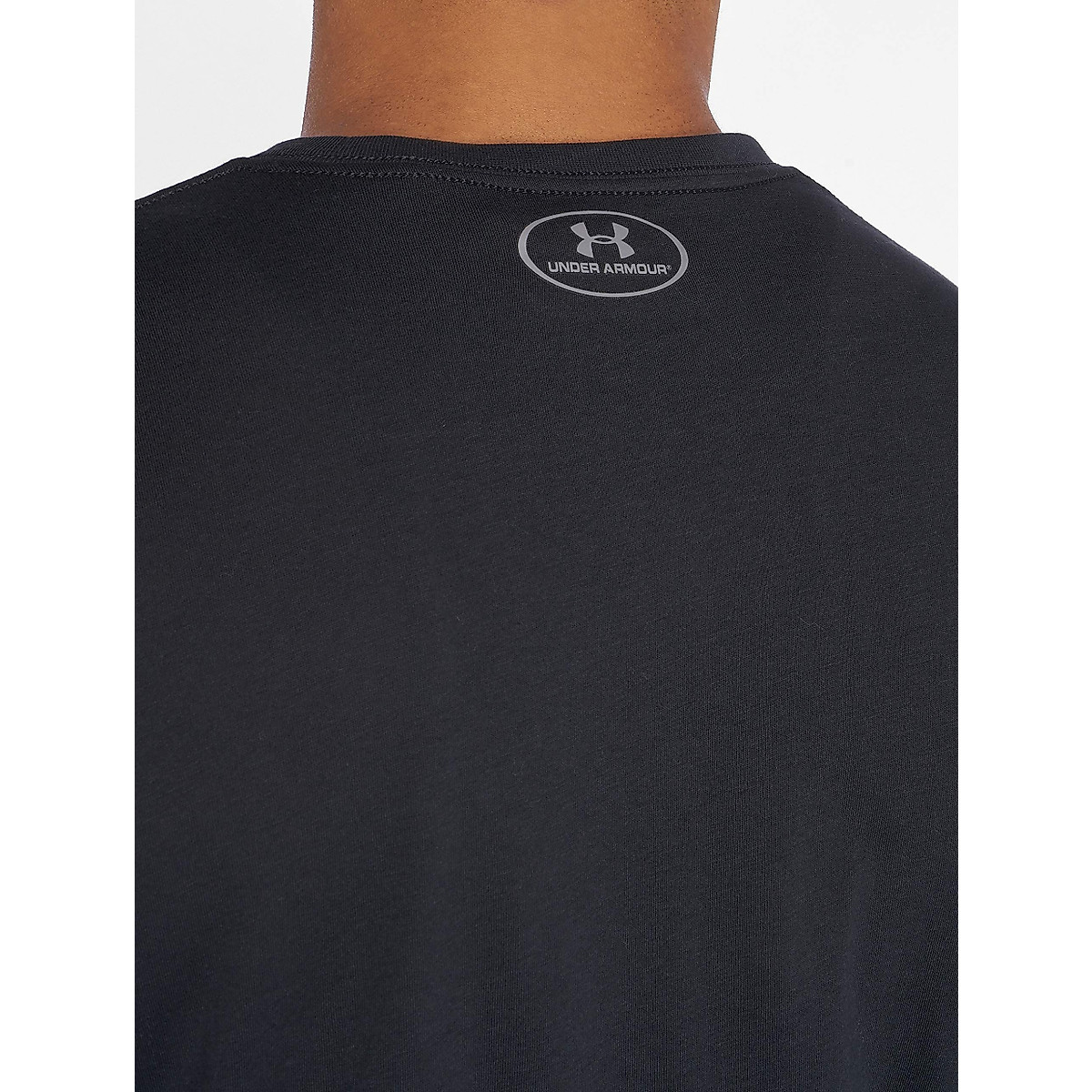 Under Armour Men's UA Sportstyle Left Chest Short Sleeve Shirt LG Black