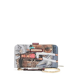 Nicole Lee SIGNATURE BIFOLD WALLET WRISTLET-BE MY VALENTINE