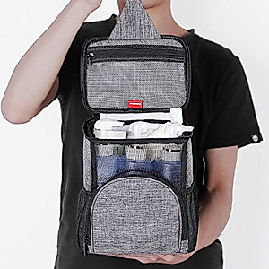 Shower Caddy Tote Bag, Shower Caddy Dorm, Shower Caddy Portable, Hanging Toiletry Bag,Bath Organizer with Quick Dry for Women Men