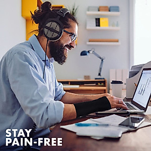 Action Tribex ATX Wrist Brace for Carpal Tunnel Relief – Adjustable Day & Night carpal tunnel wrist brace night support with Splints for Pain, Numbness, Arthritis, Sprains, Injuries – Fits Both Hands