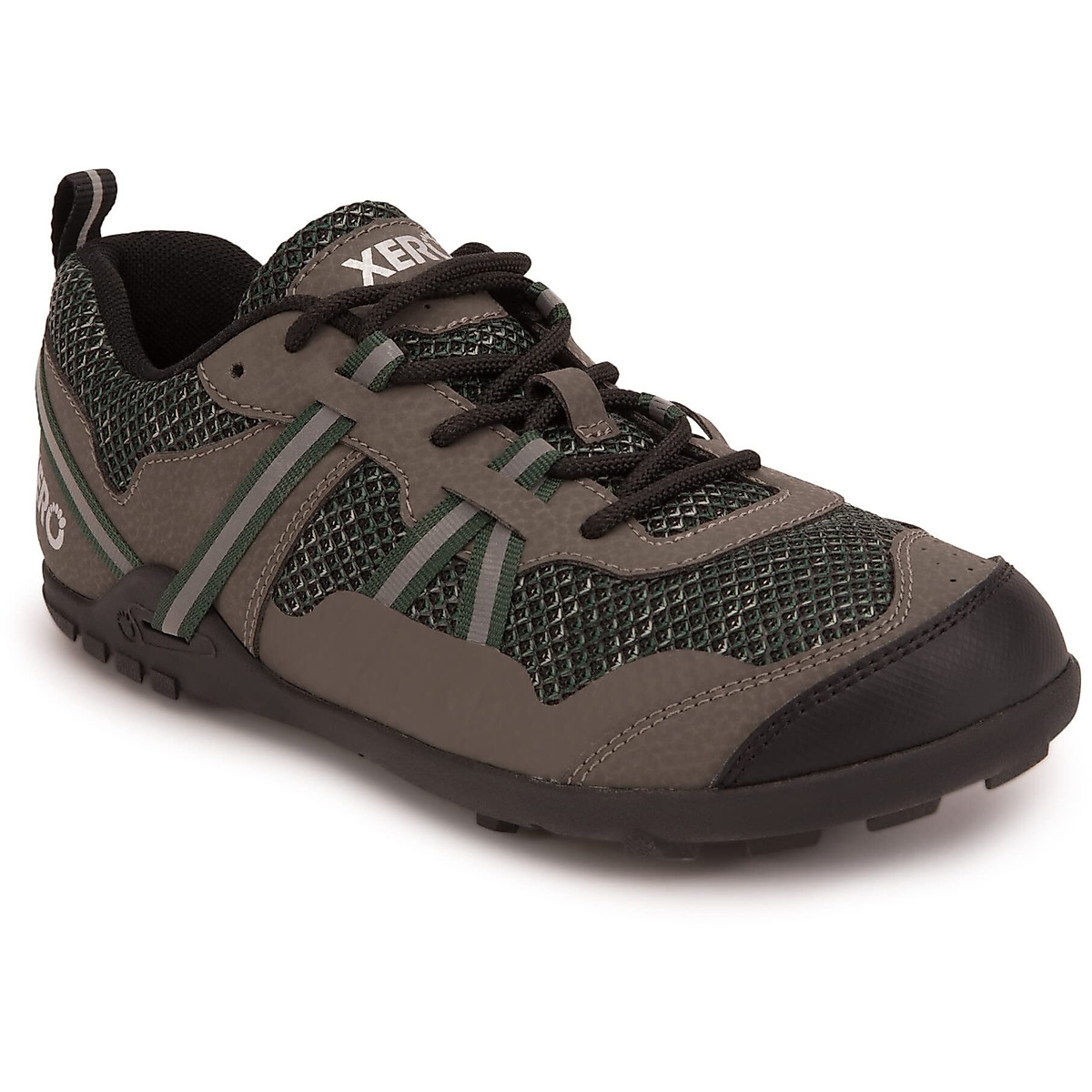 Xero Shoes TerraFlex II Women’s Zero Drop Hiking and Trail Running Shoes Forest