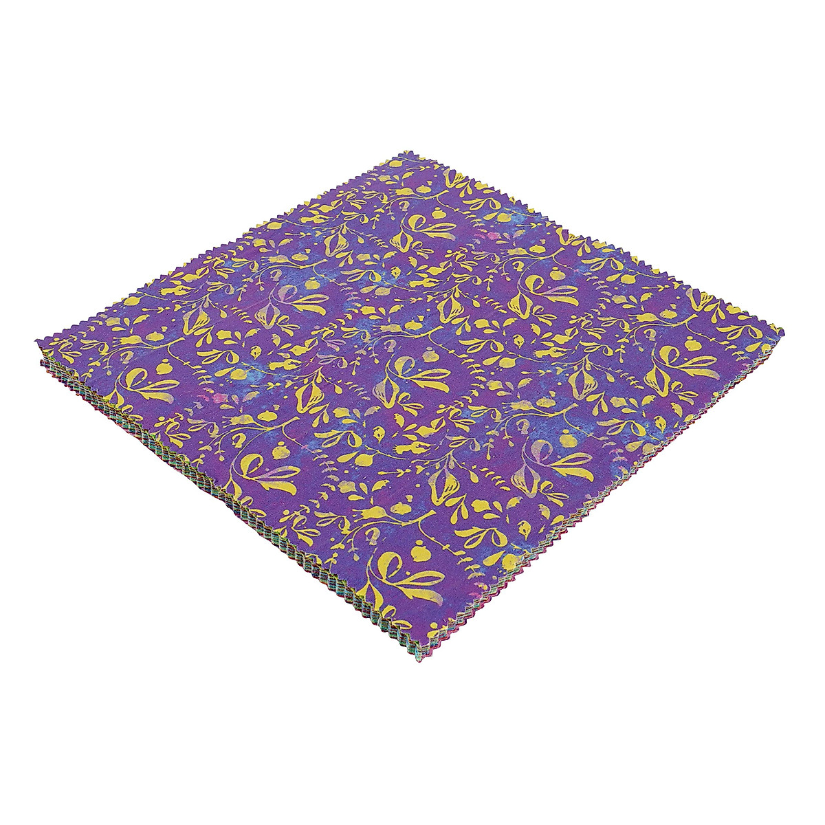 Soimoi Batik Print Precut 5-inch Cotton Fabric Quilting Squares Charm Pack DIY Patchwork Sewing Craft