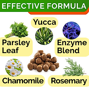 STRELLALAB No Poo Chews for Dogs - Stop Dog Poop Eating - Coprophagia & Stool Eating Deterrent with Probiotics, Digestive Enzymes & Immune Support, Poultry Flavor, Made in USA - 120 Soft Chews