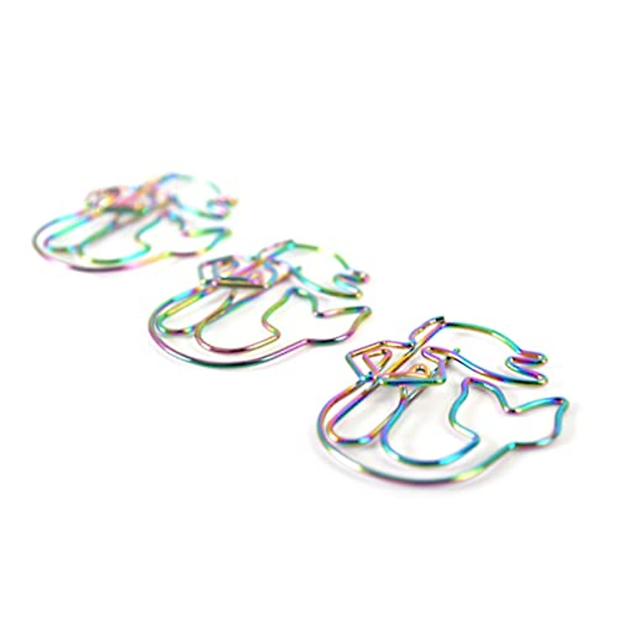 Operitacx 24pcs Decoration Paper Gifts Cartoon Wedding for School Page Office Animal Clips Metal Favors Bookmark Paperclips Invitation Clip Shape Marker Party Mermaid