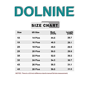 DOLNINE Plus Size Sweatshirts for Women Loose Oversized Tops Pockets Tunics Green-18W