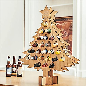 DOUBA Tree Shaped Wine Rack Wooden Bottle Rack Display Rack Party Furniture Wine Rack Wine Set