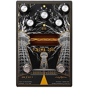 Gamechanger Audio Third Man Records PLASMA Coil High Voltage Distortion Effect Pedal
