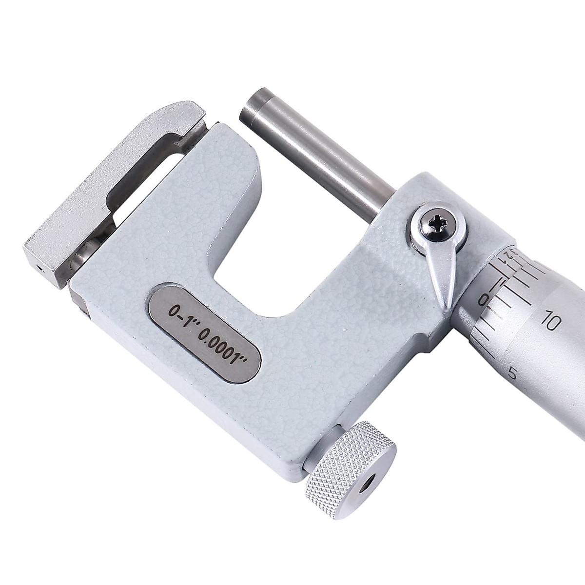Accusize Industrial Tools 0-1'' x 0.0001'' Multi Anvil Micrometer in Fitted Box, P101-S100