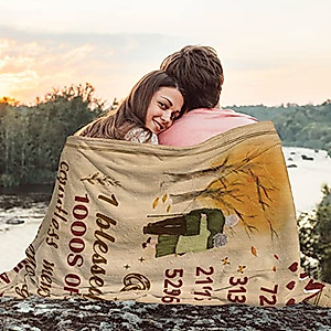 Pigipfu Anniversary Marriage Gifts, Anniversary Blankets 60x50 Gifts for Him, 60th Anniversary Wedding Gifts for Husband, 60 Year Anniversary Wedding Gifts for Wife, Anniversary Wedding Gifts for Her