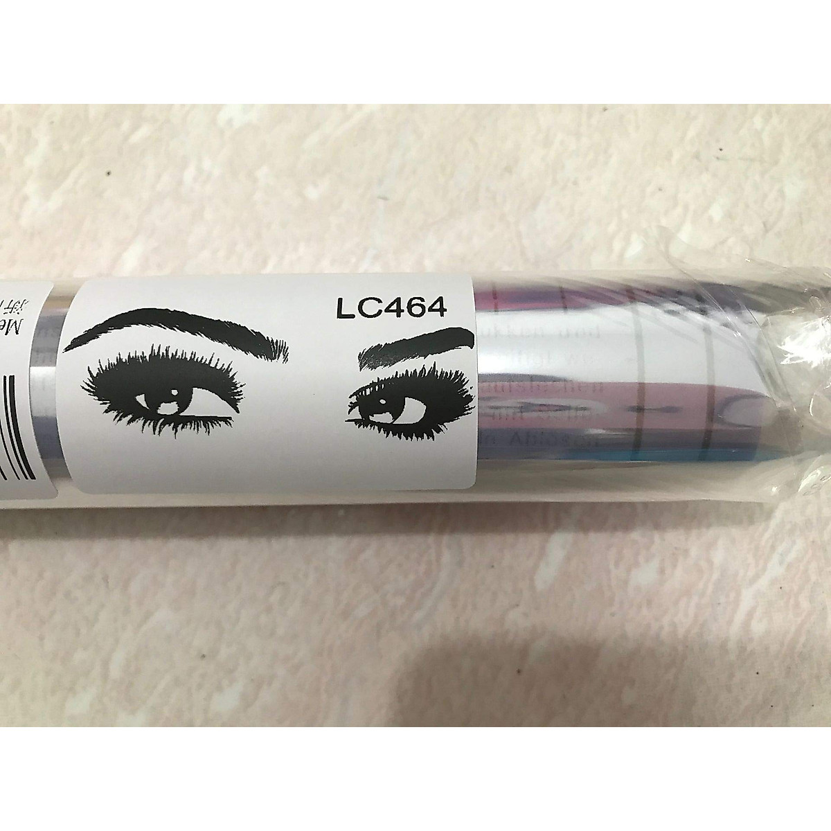 DXLING 42.5X15.3inches Beauty Salon Eyelashes Quote Eyebrow Wall Decor Stickers Make Up Eye Store Home Decoration Murals (LC464 Black)