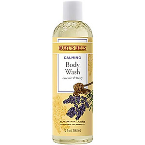 Burts Bees Lavender & Honey Body Wash, 12 Oz - Pack of 3 (Package May Vary)