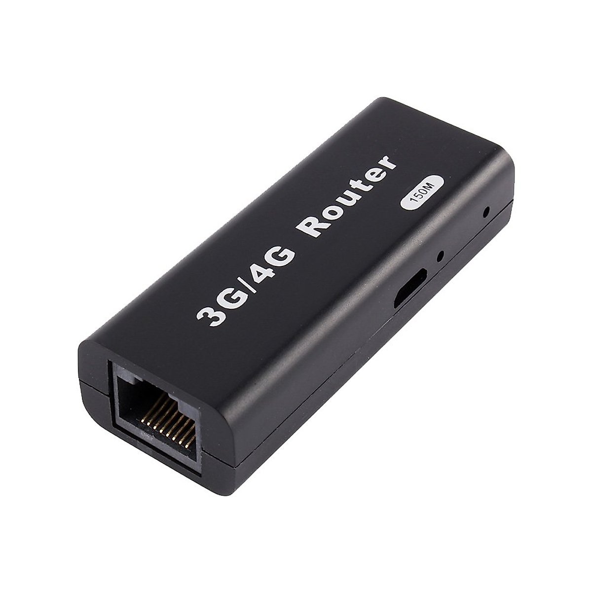 Portable 3G/4G WiFi WLAN Hotspot 150Mbps RJ45 USB Wireless Router Compatible with 400 USB 3G Modems, Supports Multiple OS, High Data Rate, Easy Plug and Play