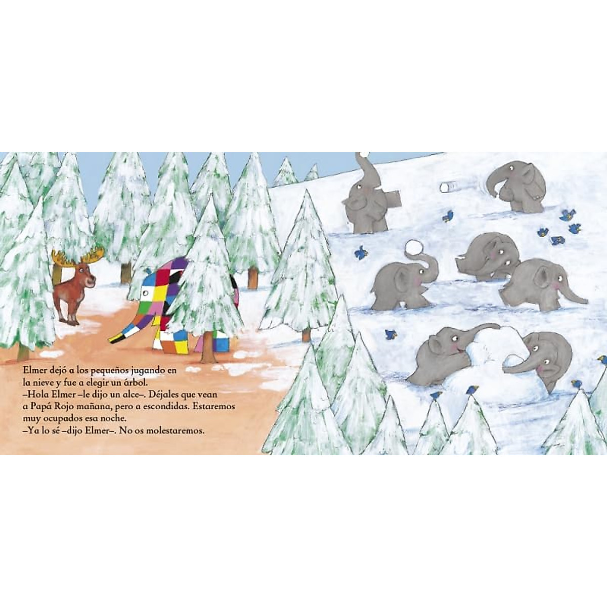 Elmer. Un cuento - Feliz Navidad, Elmer