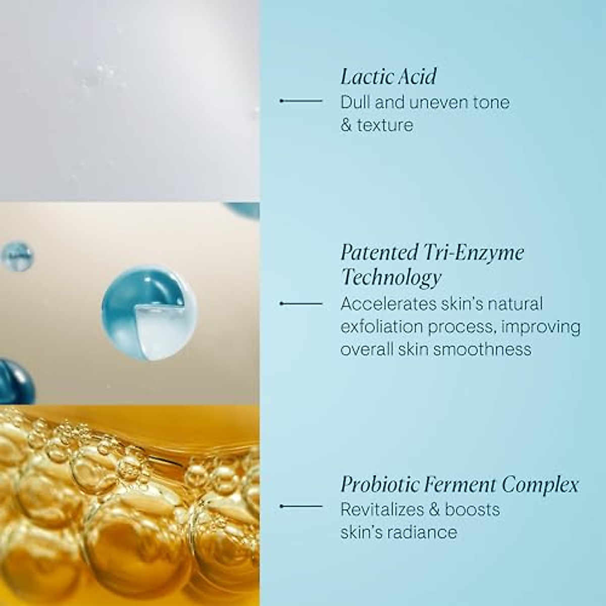 ELEMIS Dynamic Resurfacing Facial Pads, 60 Count – Gentle Skin Smoothing Pads with Tri-Enzyme Technology, Probiotic Ferment & Lactic Acid, Exfoliating Pads for Dull, Dry, Flaky Skin & Uneven Texture