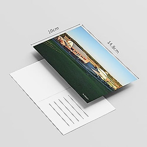 Dear Mapper Vintage United States Alabama Landscape Postcards Pack 20pc/Set Postcards from Around the World Greeting Cards for Business World Travel Postcard for Mailing Decor Gift