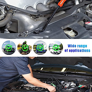 Kewucn 200 Pcs Car Retainer Clips, Plastic Push Bumper Fastener Rivet Clips, Popular Sizes Door Trim Panel Fender Clips, Body Rivets Replacement for Most Cars