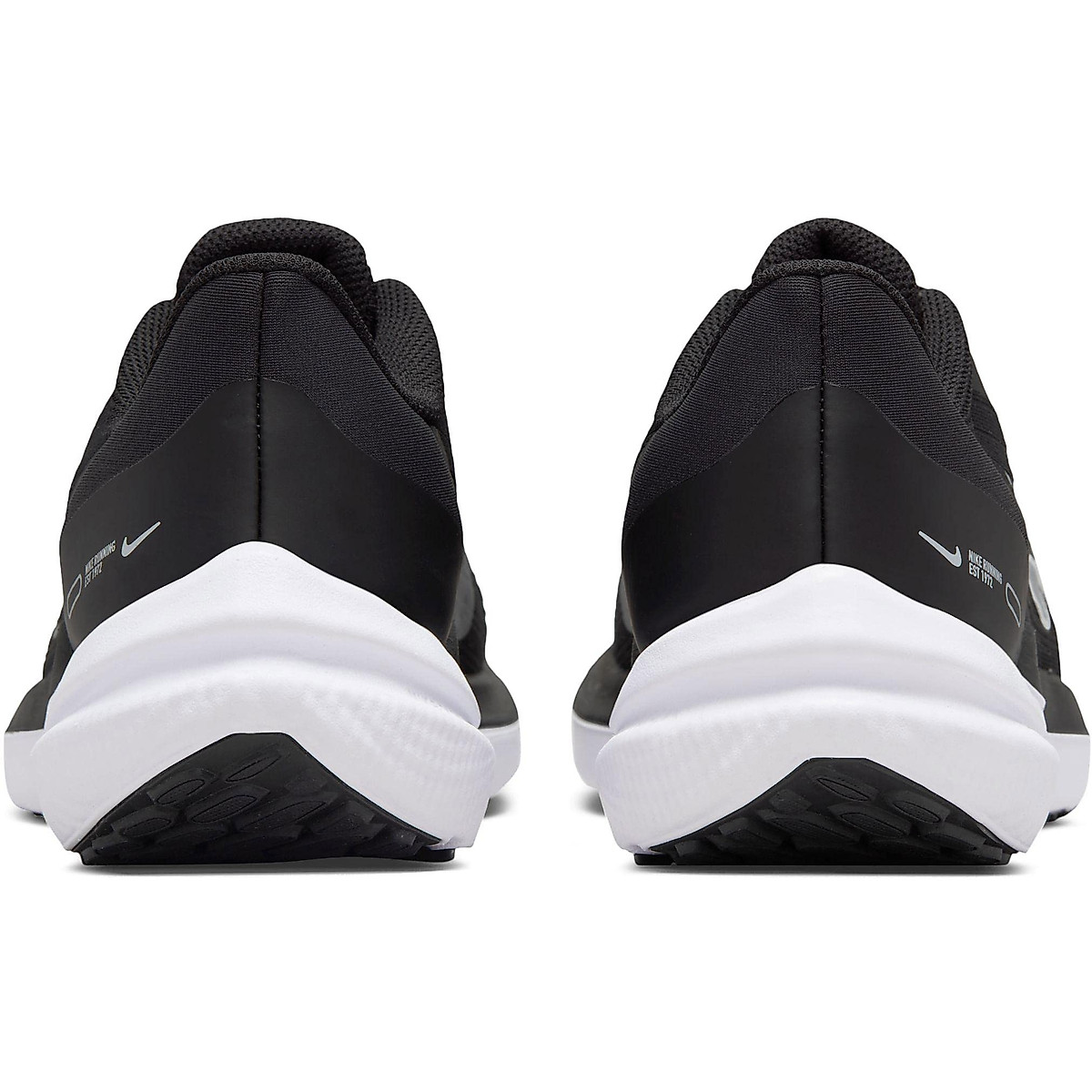 Nike Women's Air Winflo 9 Running Shoes, Black/White-Dk Smokey Grey, 8.5 M US