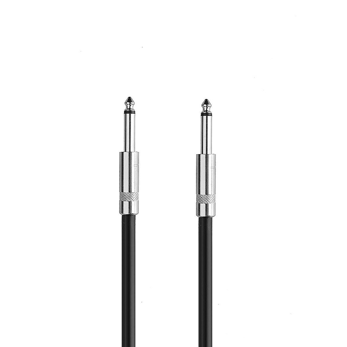 Yuyaokk 2Pack 50 ft 1/4" to 1/4" Speaker Cables, True 12AWG Patch Cords, 1/4 Male Inch DJ/PA Audio Speaker Cable 12 Gauge Wire.