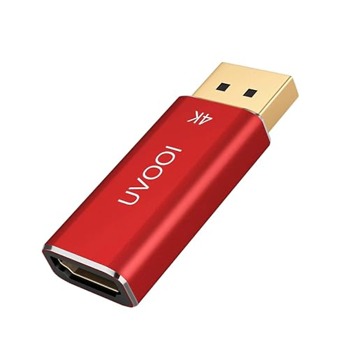 DisplayPort to HDMI Adapter, 4K UHD Uni-Directional Display Port DP to HDMI Male to Female Converter for Lenovo, HP, Dell &More