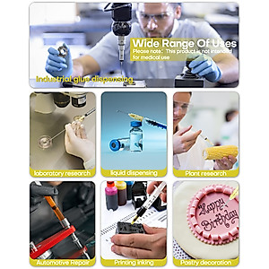 20G Luer Lock with Cap 16MM 100 Pack for Lab, Pet and Industrial Dispensing Accessories