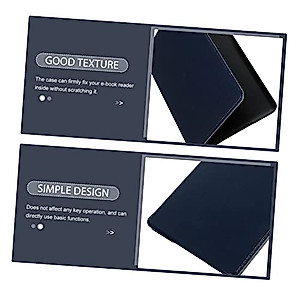 Milisten E- Reader Case Electronic Case Ereaders Paperwhite Case E- Reader Accessory Protective Case E-Reader Protective Case E-Reader Casing E- Protection Cap Youth Edition Case for
