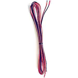 Amtrak Solar 15' Solar Panel Extension Wire with Bullet Connectors, 14/16” Gauge Wires for Outdoor Use