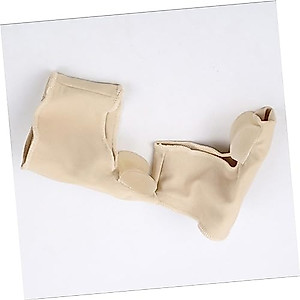 Thumb Brace 1 Pair Night Splint Thumb Protector Tool Stand Bunion Brace Nylon Socks Hallux Valgus Gloves Trigger Bracket Forefoot Khaki Pedicure Foot Protectors for Feet