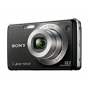 Sony Cybershot DSC-W220 12.1MP Digital Camera with 4x Optical Zoom with Super Steady Shot Image Stabilization (Black)