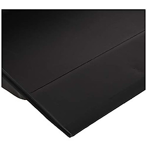 Genuine Joe GJO02406 Heavy-Duty Plastic Dust Pan, 12-inch,Black