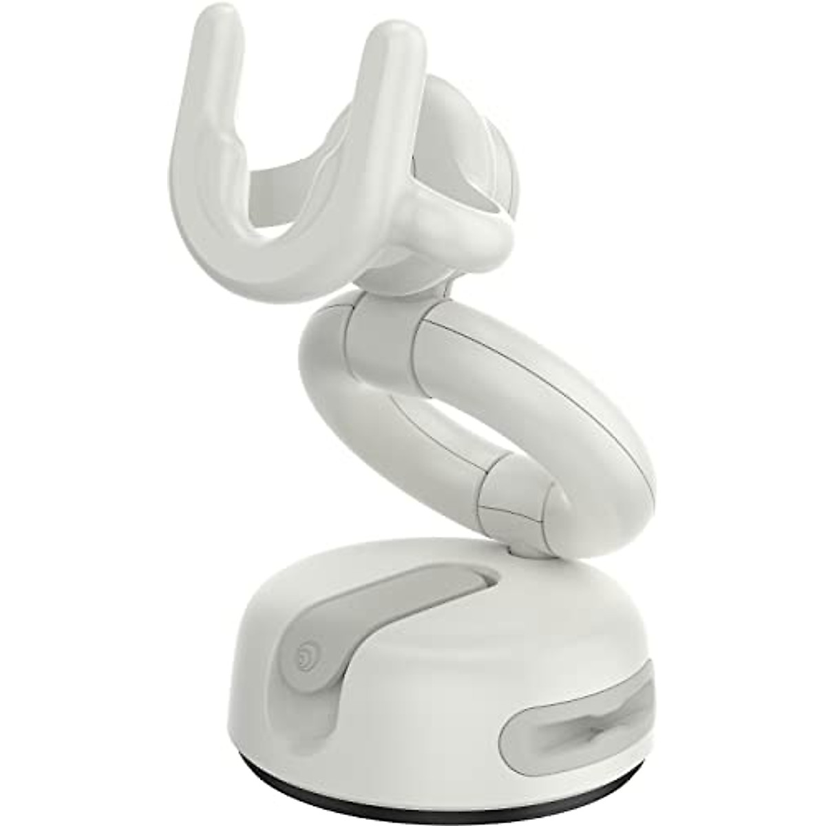 PopSockets Multi-Use Phone Mount: Dash Mount, Windshield Phone Mount, and Phone Mount for Desk - White