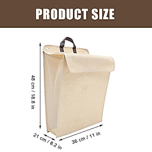 Laundry Basket Wall Laundry Hamper Clothes Hamper with Lid Hanging Laundry Basket for Bedroom and Bathroom Storage