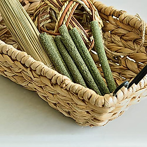 Youngever 315g Timothy Hay Sticks, Timothy Grass Molar Stick Chew Toys for Rabbits, Chinchillas, Guinea Pigs, Hamsters