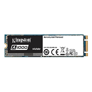 Kingston Digital SA1000M8/240G A1000 240GB PCIe NVMe M.2 2280 Internal SSD High Performance Solid State Drive