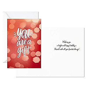 Hallmark Religious Birthday Cards Assortment (Birthday Blessings, 12 Cards and Envelopes)