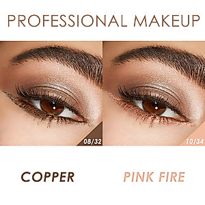 FOCALLURE 2 Pcs Cream Eyeshadow Stick,Brightener Eyeshadow Pencil Crayon,High Pigmented Eye Shadow Pen,Waterproof Long Lasting Eye Highlighter Stick,Straight-up Classy