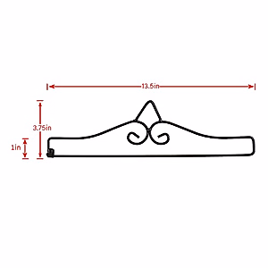 H&G Studio Garden Flag Wall Hanger - Perfect for Mailboxes, Doors, Walls, etc