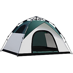 anngrowy Camping Tent 2 Person Instant Family Tent Pop Up Tents for Camping Waterproof Portable Hiking Camp Tent Lightweight Tent for Backpacking Small Tent 4 Season Windproof Quick Compact Dome Tent