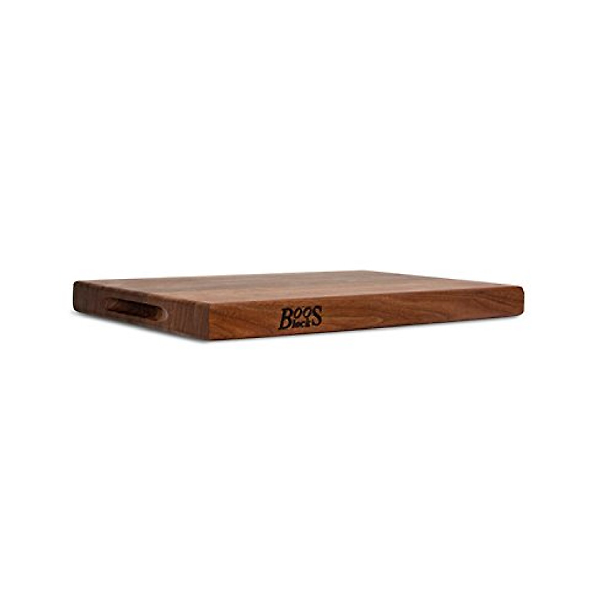 John Boos Block WAL-R01 Walnut Wood Edge Grain Reversible Cutting Board, 18 Inches x 12 Inches x 1.5 Inches & Block BWCB Butcher Block Board Cream, 5 Ounce