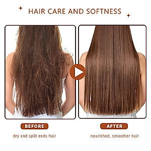 SAPHUS Conditioner Bar for Hair with Moroccan Argan Oil - Hydrating Deep Conditioning for Dry Damaged Curly Hair - Sustainable, pH Balanced, Sulfate Free, 3oz